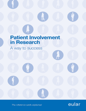 Fillable Online Patient Involvement Fax Email Print - pdfFiller