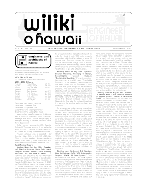 Fillable Online seaoh VOL 43 NO 10 SERVING 2000 ENGINEERS amp LAND ...