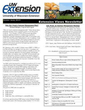 Fillable Online clark uwex December January 2014-15 Extension Views ...