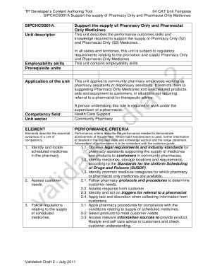 Fillable Online 04 CAT Unit Template Fax Email Print - pdfFiller