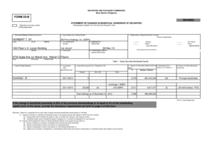 Fillable Online Metro Manila, Philippines FORM 23-B Fax Email Print ...