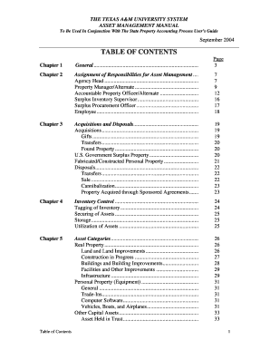 Fillable Online BD 082 A&M System Asset Management Manual Fax Email ...