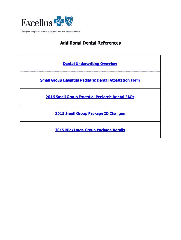 Fillable Online Additional Dental References Fax Email Print - pdfFiller