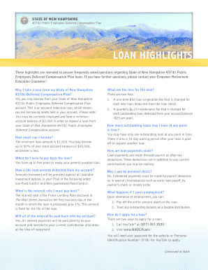 Fillable Online das nh 457(b) Public Employees Deferred Compensation ...