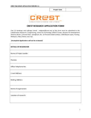 Fillable Online blogs nottingham ac crest research application form ...