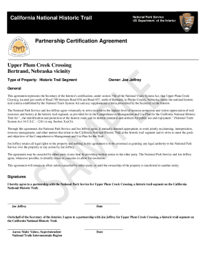 Fillable Online Sample Partnership Certification Agreement. Sample ...