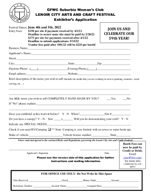 Fillable Online I have read this application and the enclosed ...