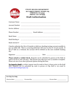 Fillable Online Authorization for Direct Payment via ACH Fax Email ...