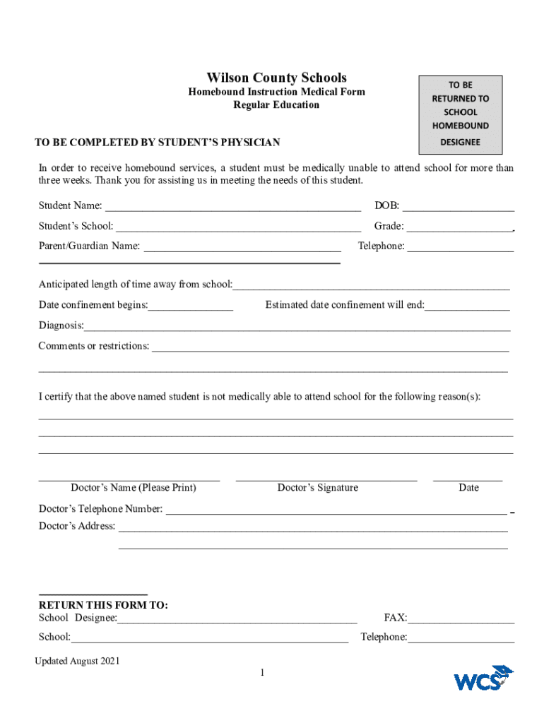 Fillable Online www.wilsonschoolsnc.netcmslibRegular Education ...