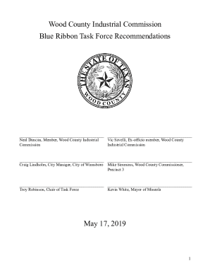 Fillable Online Gov. Justice issues order creating Blue Ribbon Task ...