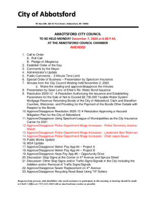 Fillable Online abbotsford city council Fax Email Print - pdfFiller