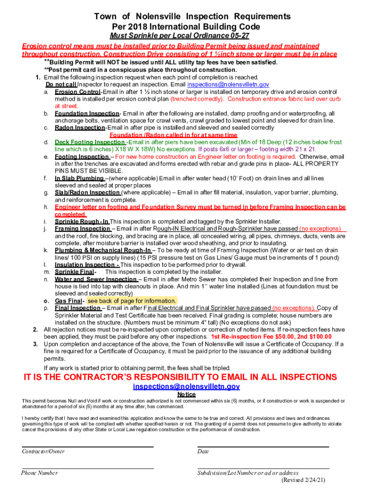 Fillable Online HOMEOWNER PERMIT AFFIDAVIT Name: Address: Fax Email ...