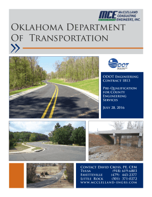 Fillable Online ODOT Home - Oklahoma Department of Transportation Fax ...