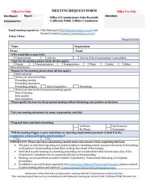 Fillable Online Commissioner of Revenue Administrative & Change Request Forms Fax Email Print ...