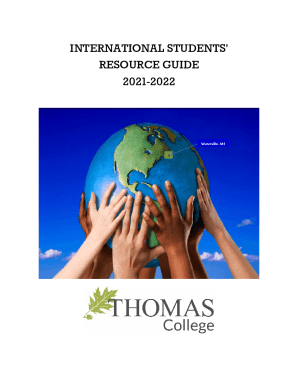 Fillable Online International Student Resource Guide Fax Email Print ...
