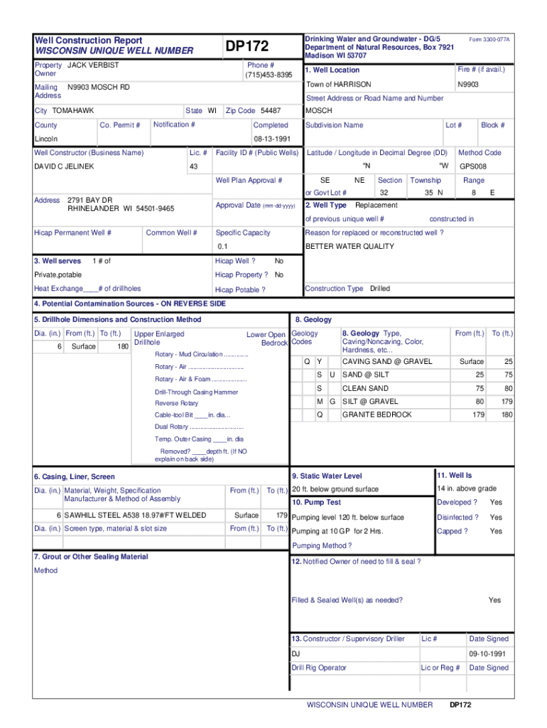 Fillable Online dnr wi Fillable Online 5010-S11 Schedule BC(S11 ...