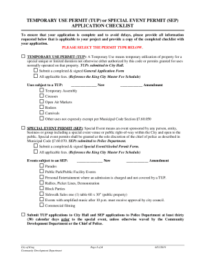 Fillable Online Temporary Use Permit Application (TUP) - City of Culver ...