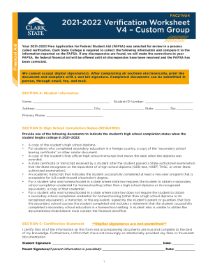 Fillable Online www.clarkstate.edu 2022-2023-financial-aid-forms2022 ...