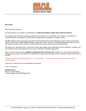 Fillable Online Banner Request Letter 20213.docx Fax Email Print - pdfFiller