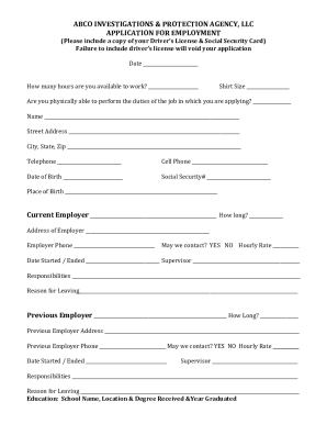 Fillable Online Bureau of Security and Investigative Services Fax Email ...