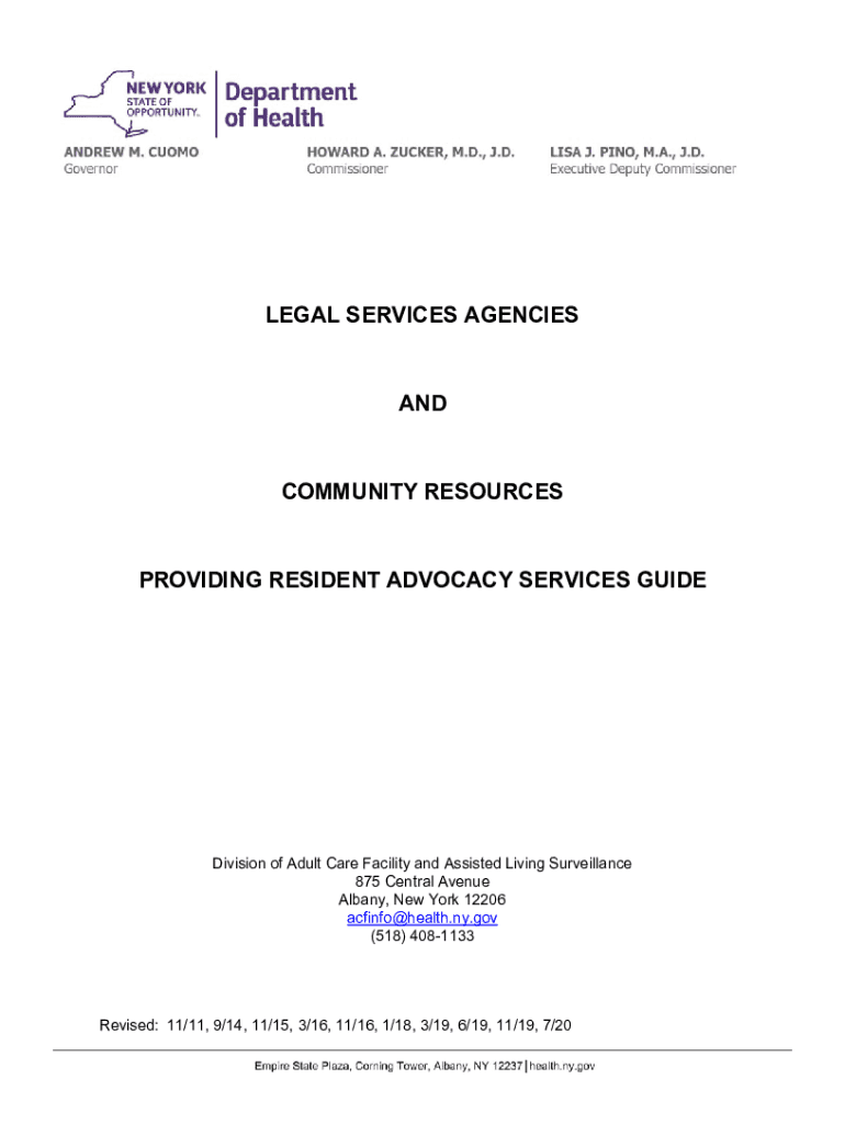 Fillable Online Fillable Online Legal Services Agencies and Community ...