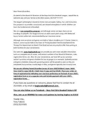 Fillable Online If you have any questions or concerns, please feel free ...