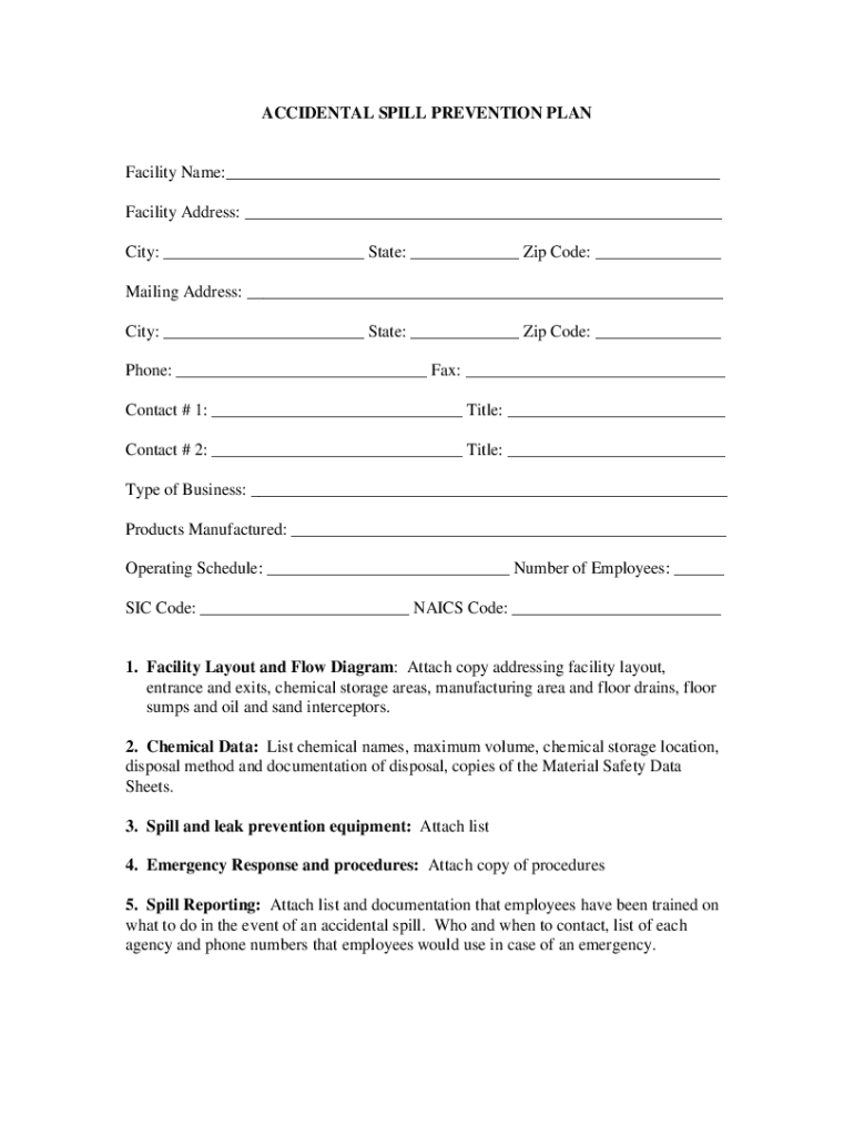 Fillable Online www.lawinsider.comclauseaccidental-spillAccidental ...