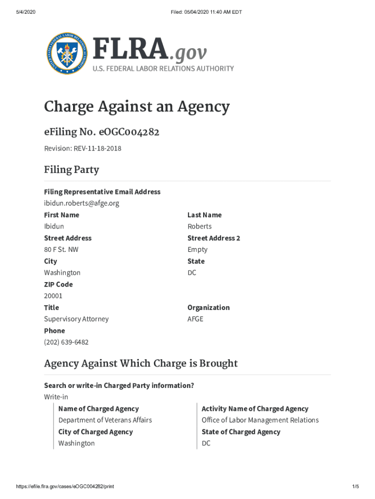 Fillable Online www.afge.org globalassets documentsCharge Against an ...