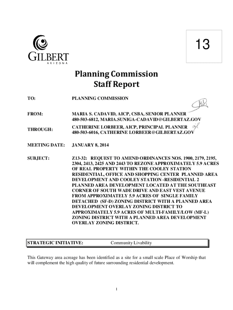 Fillable Online CITY OF SELAH PLANNING COMMISSION STAFF REPORT Fax ...