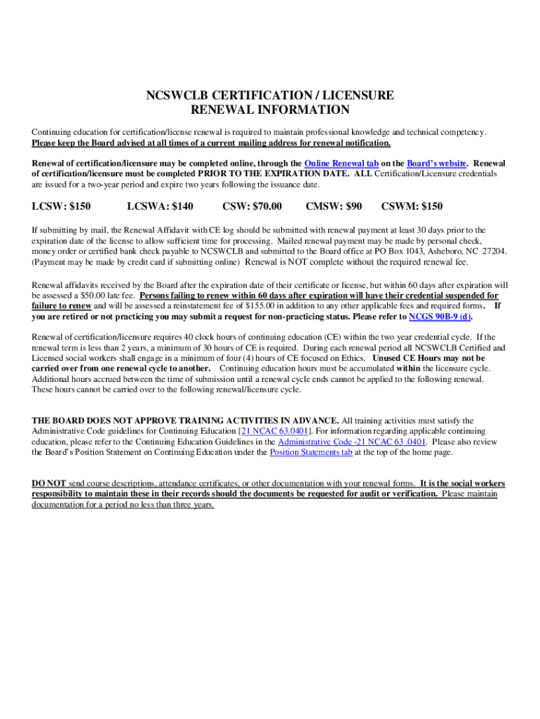 Fillable Online Fillable Online Continuing education for certification ... Fax Email Print ...