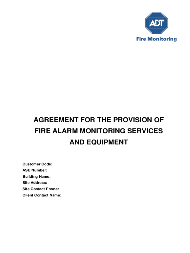 Fillable Online firealarmserviceagreementuvd.wordpress.comFIRE ALARM ...