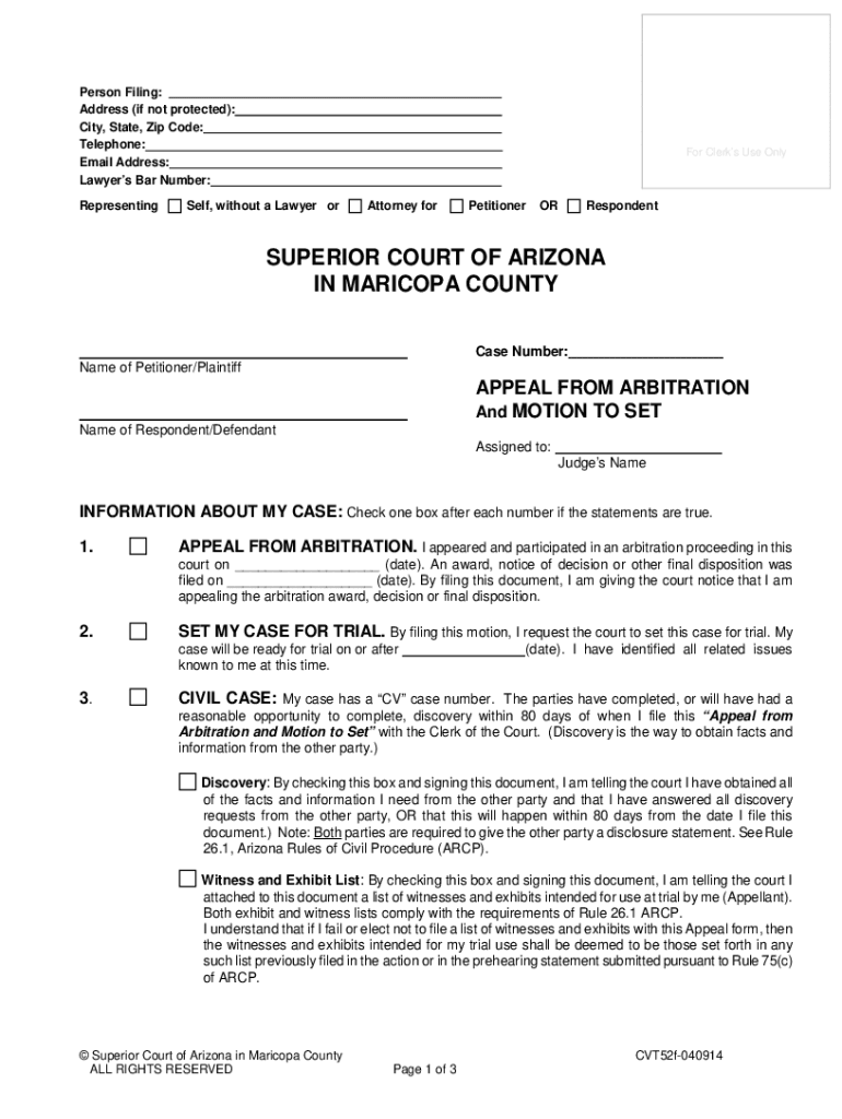 Fillable Online Filing the Notice of Appeal - appealsselfhelpAppellate ...