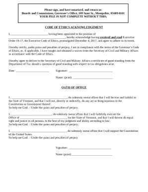 Please sign, and have notarized, and return to: Boards and ...