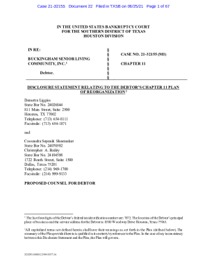 Fillable Online cases.stretto.compublicx142IN THE UNITED STATES ...