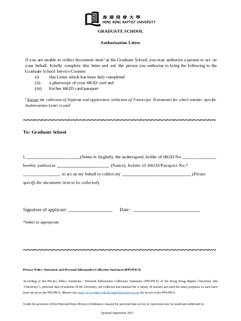 How to Write a Graduate School Acceptance LetterSample of Authorization ...