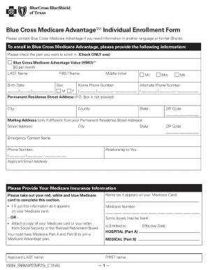 Fillable Online staging.bcbstx.com medicare pdfBlue Cross Medicare ...