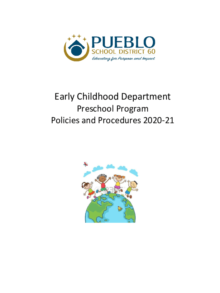 Fillable Online eclcpreschools.compolicies-and-proceduresEarly ...