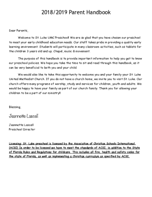 Fillable Online Parent Handbook 20182019 by Phillips Academy - Issuu ...