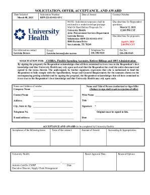 Fillable Online www.bidnet.com bneattachmentsSOLICITATION, OFFER, ACCEPTANCE, AND AWARD - bidnet ...