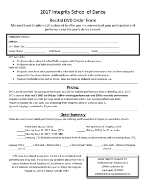 Fillable Online melissahoffmandancecenter.infowp-contentuploads2017 ...