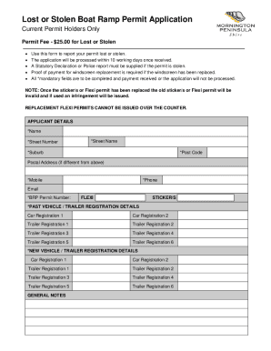 Fillable Online Annual-Boat-Ramp-Permit-Replacement-Application-Form ...