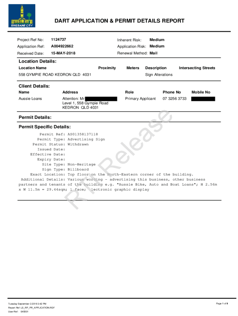 Fillable Online DART (Department Application Review and Tracking) on ...