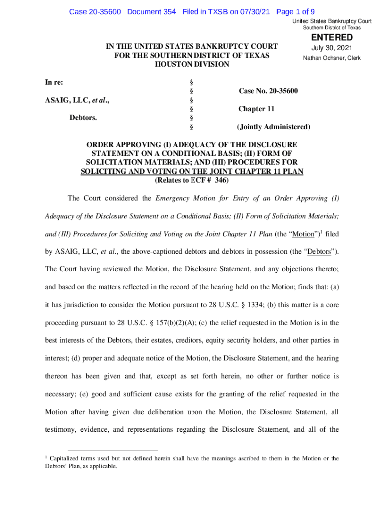 Fillable Online Bankruptcy Pleading Template Fax Email Print - pdfFiller