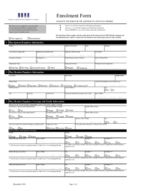 Fillable Online Enrolment form for plans with Optional LIfe (1).pdf ...