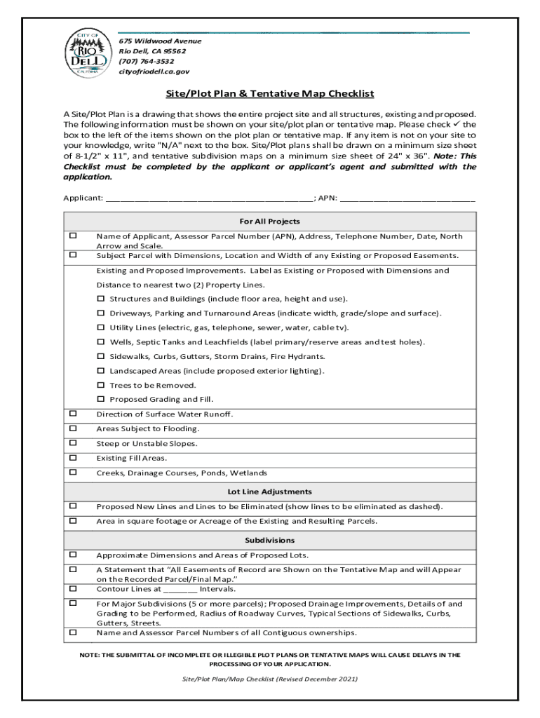 Fillable Online Community Development Department 675 Wildwood Avenue Rio ... Fax Email Print ...