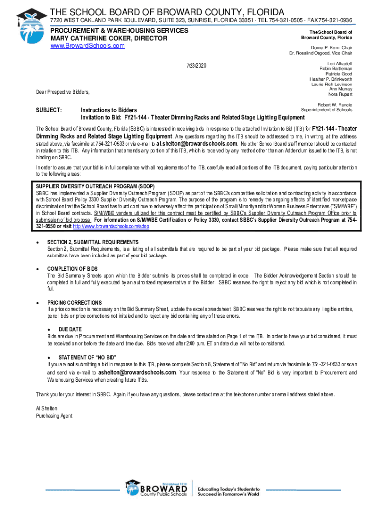 Fillable Online www.broward.k12.fl.us Fax Email Print - pdfFiller