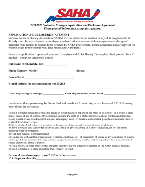 Fillable Online eforms.comndavolunteerFree Volunteer Non-Disclosure ...