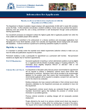 Fillable Online Applicant Resource - Information for Applicants NEW.doc ...