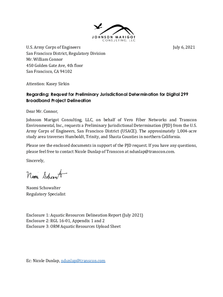 Fillable Online www.spn.usace.army.milMissionsRegulatorySan Francisco ...