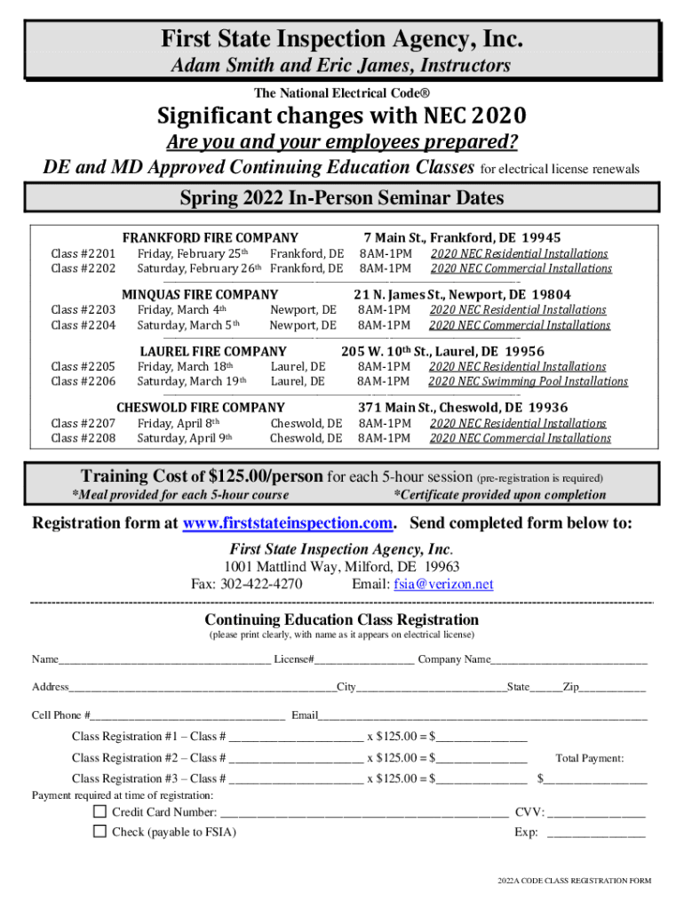 Fillable Online Fillable Online First State Inspection Agency, Inc. Fax ...